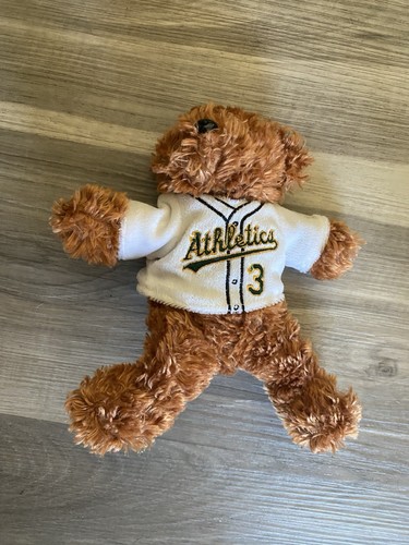 Teddy Bear Oakland A’s Chavez #3 Baseball Athletics | eBay