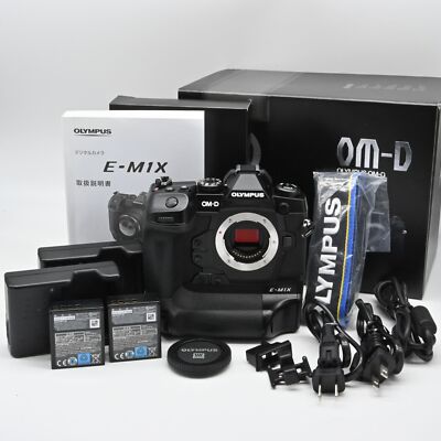 Olympus OM-D E-M1X EM1X 20.4MP Mirrorless Camera Body Color Black ...