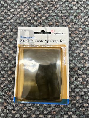 Radioshack Satellite Cable Splicing Kit 278-269 Sealed RG-6 & RG-6/QS ...