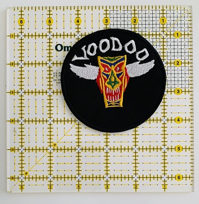 Voodoo Iron On Patch Embroidered Colorful | eBay