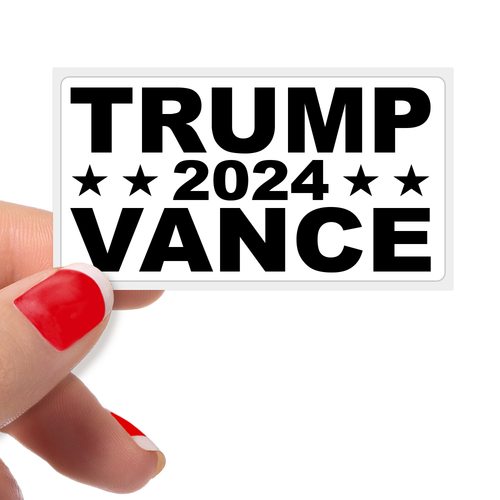 Trump Vance 2024 MAGA USA President Patriotic Statement Stickers Bulk ...