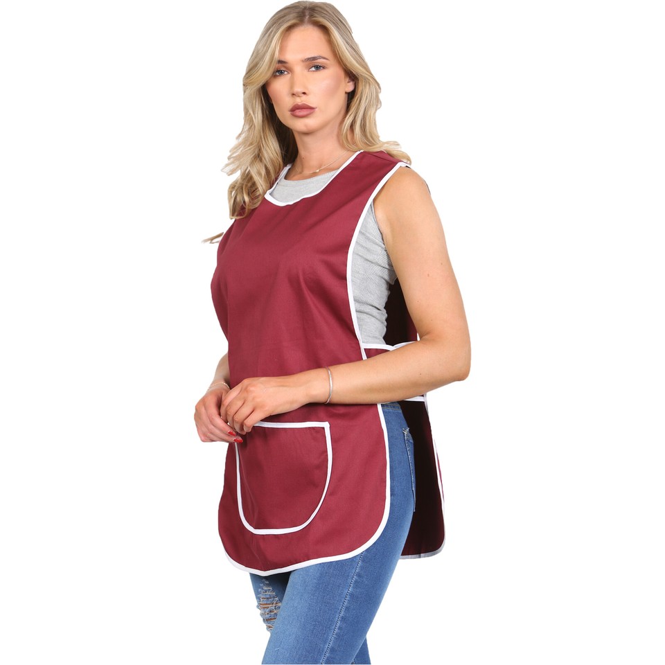 PREMIUM OVERALL TABARD CHEF KITCHEN CATERING CLEANING BAR TABBARD APRON ...