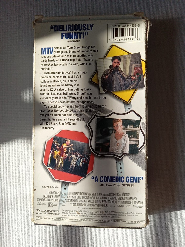 Road Trip (VHS, 2000) 667068639230 | eBay