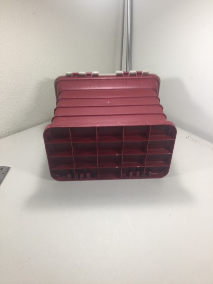 Plano 4-by Rack System Tackle Box 3500 Series 1354 Made In Usa Nice ...