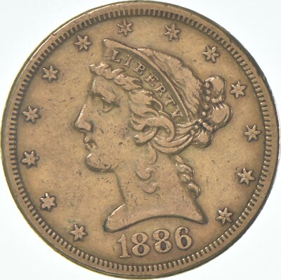 1886-S $5 Liberty Head Gold Half Eagle - U.S. Gold Coin *690 | eBay