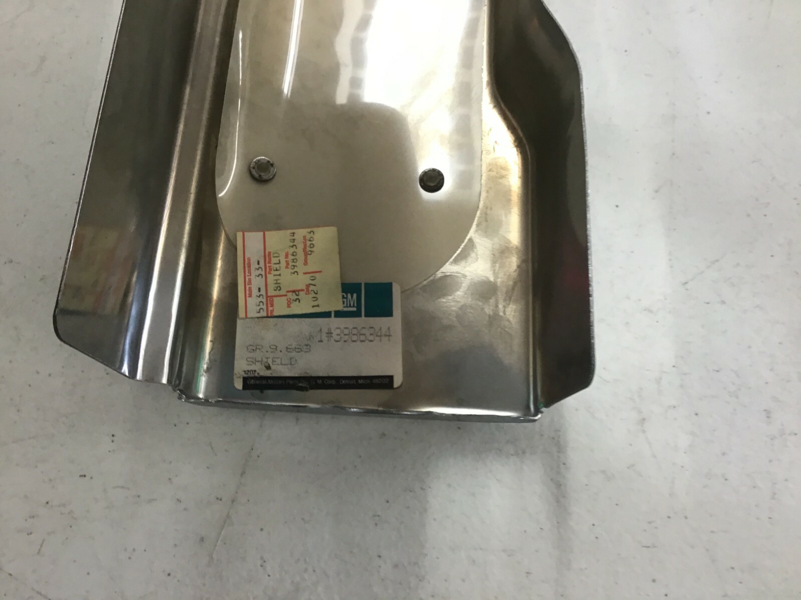 Corvette 1970-1974 NOS distributor shield #3986344 | eBay