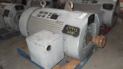 500 HP Reliance AC Electric Motor 3600 RPM Fr 5010S TEFCBB 4000 V EOK ...