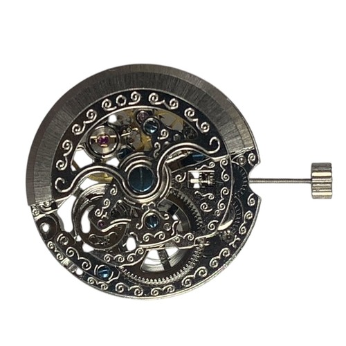 Chinese Watch Movement Automatic Skeleton Mechanical TY2807 3Hands | eBay
