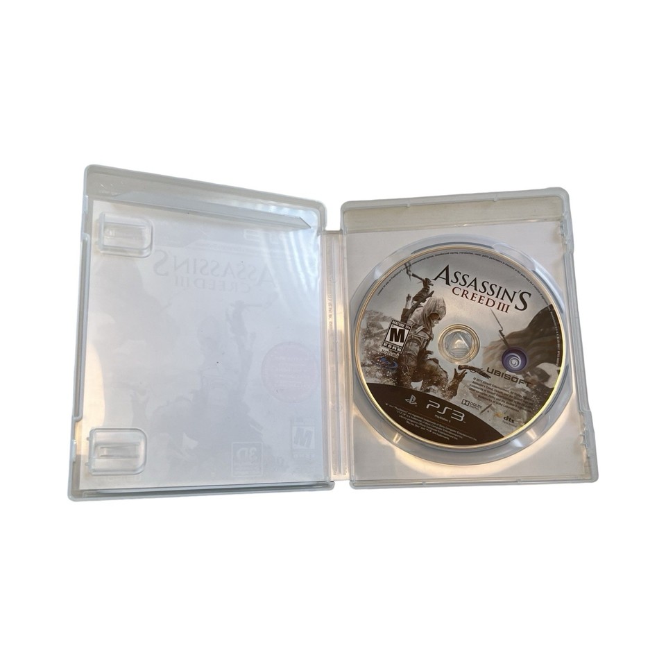 Assassin's Creed 3 Playstation 3 PS3 Tested 2012 Black Label | eBay