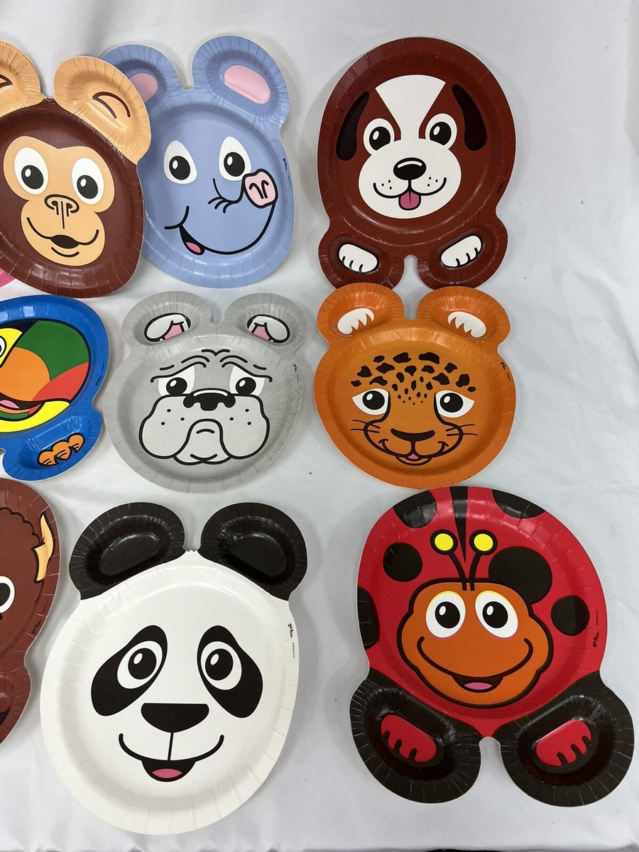 Zoo Animal Shaped Plates Hefty Disposable Dinnerware Plates Zoo Pals
