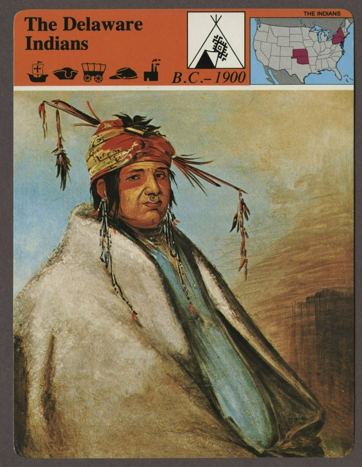 The Delaware Indians Story of America Native American Indian History ...