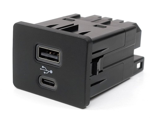 OEM NEW 20-25 F-150 Ford USB Media Hub Type A & C Charge Port Sync 3.4 ...