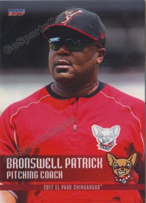 2017 El Paso Chihuahuas Bronswell Patrick PC San Diego Padres | eBay