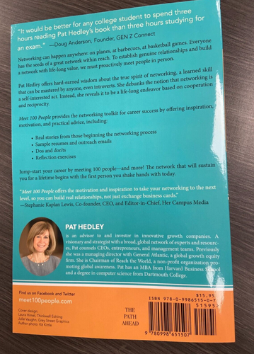 Meet 100 People : A How-To Guide to the Career and Life Edge Everyone's ...