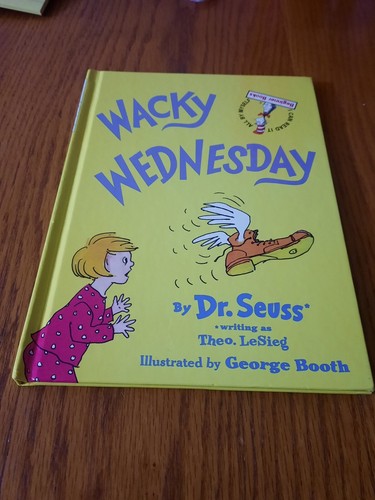 Wacky Wednesday Hardcover Theo. Lesieg(Dr. Seuss) Beginner Books Random ...