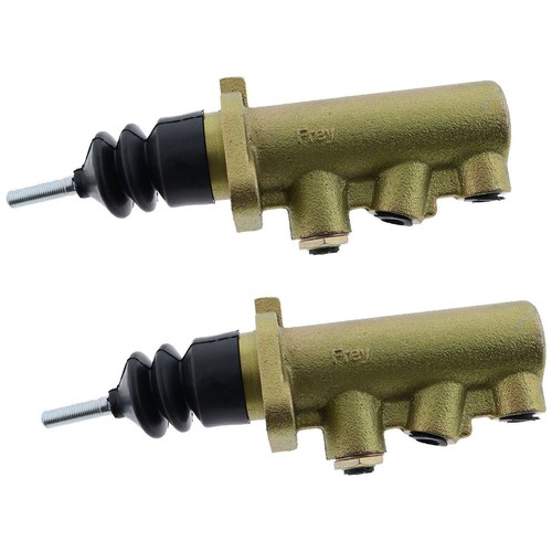 2x Master Brake Cylinder D143162 For Case 570LXT 580K 580SK 580SL 580L ...