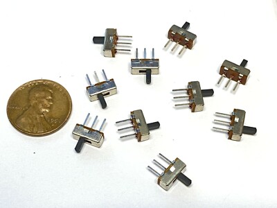 10 Pieces Micro Miniature PCB Slide SWITCH SWITCHES PCB Tactile small ...