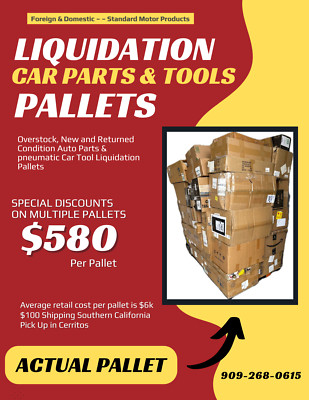 Auto Parts and Tools Liquidation Pallets | eBay