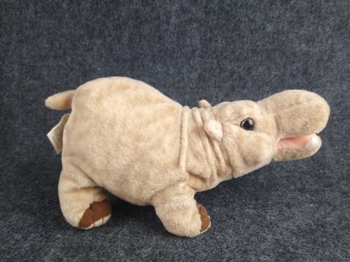 Fiesta Brown Hippopotamus Hippo Plush Stuffed Animal Toy Beanie ...
