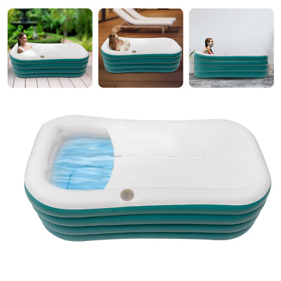 Foldable Bathtub Adult Large Shower Soaking Folding Water Spa Bath Tub ...