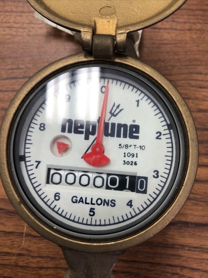 Neptune Trident Water Meter Non Standard 5/8" T-10 (VR15) | eBay