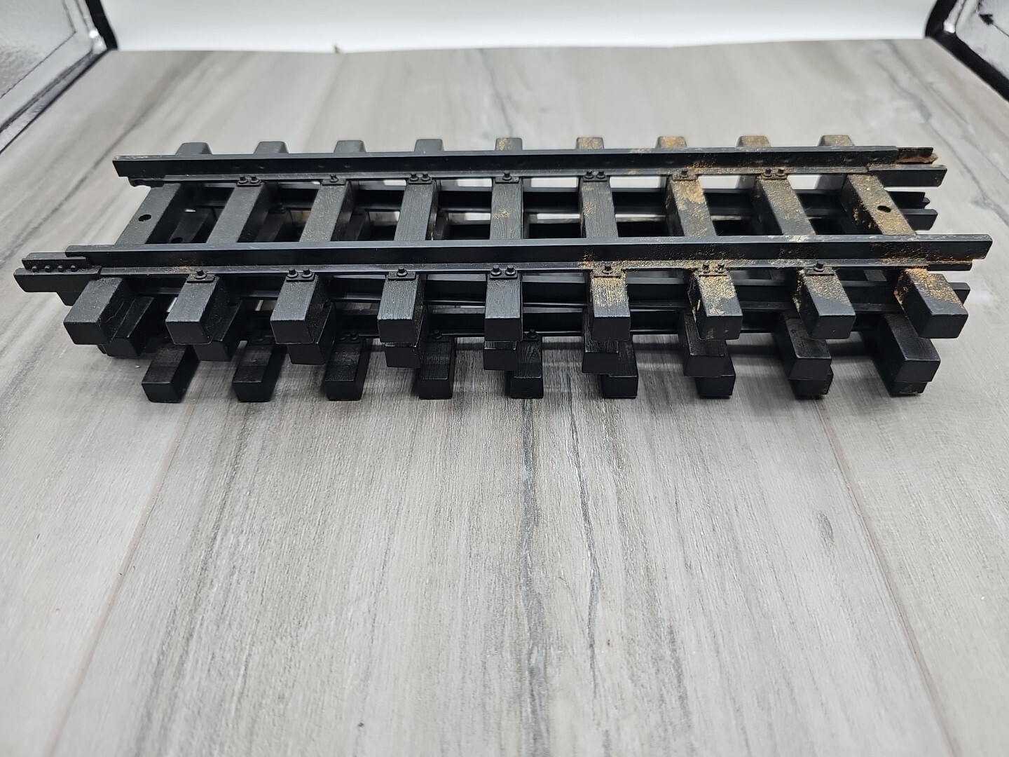 17 Bright TRAIN TRACK SWITCH, Straight, Curved Track G Scale Express ...