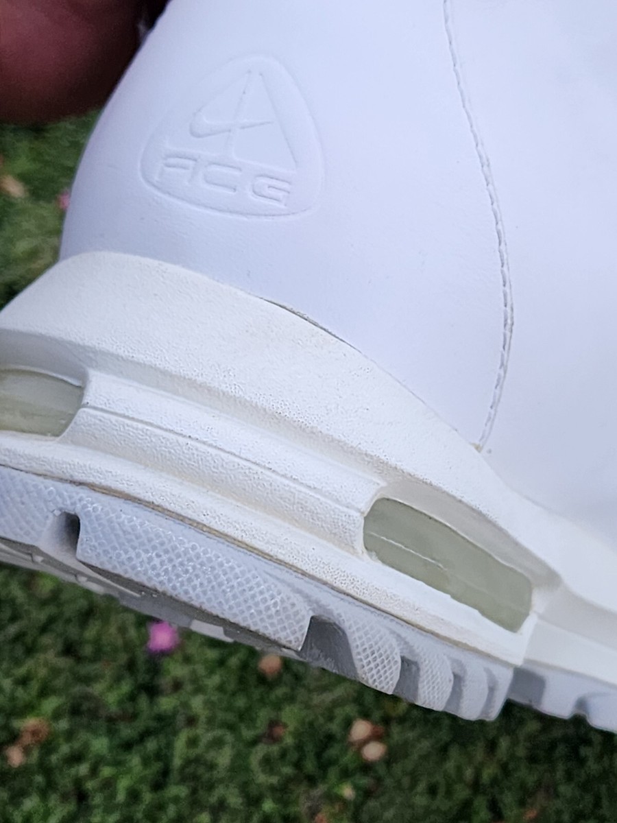 Vintage 2005 Nike Air Max ACG Transpose White Boots Sz 14 Vintage 2005 Nike Air Max ACG Transpose White Boots Sz 14