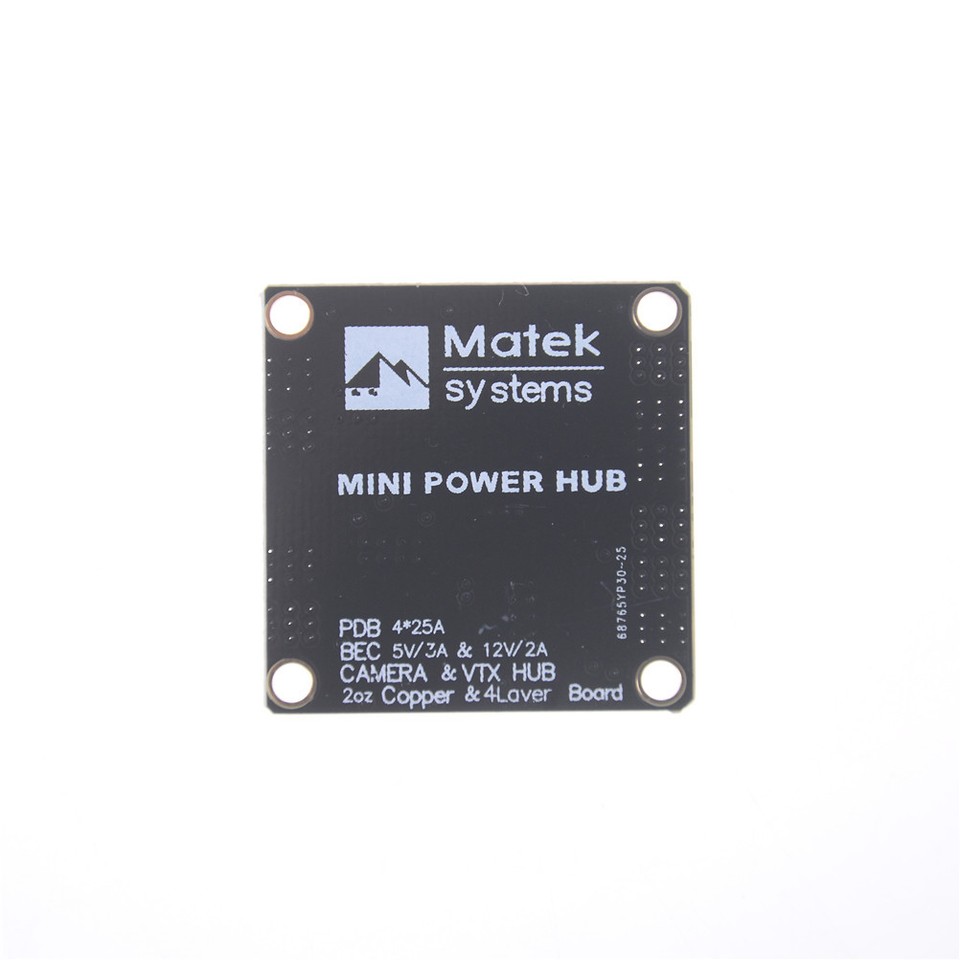 Matek Mini Power Hub Power Distribution Board PDB with BEC 5V & 12V for ...