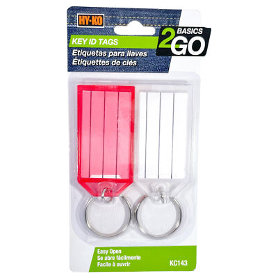 HY-KO PROD Colored Key Tag, 2 Pack (KC143) | eBay