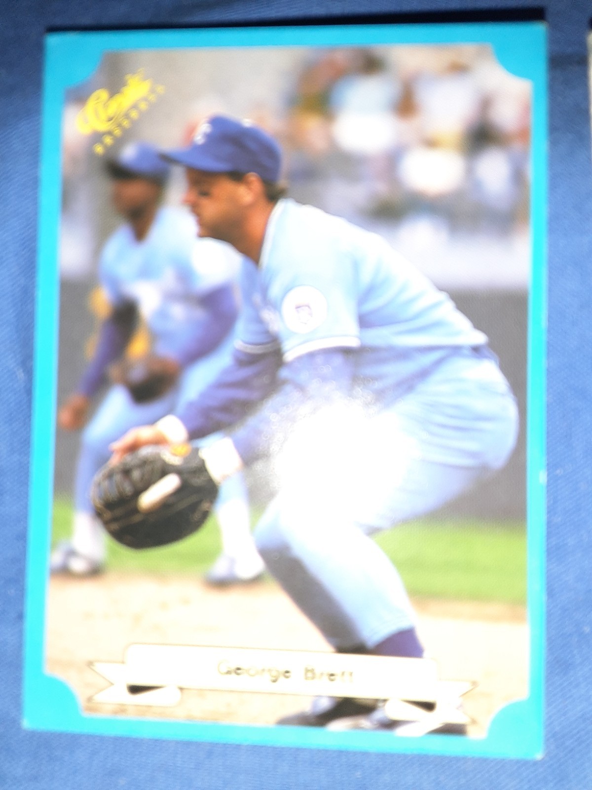 George Brett 1988 Classic Blue Card #248 Kansas City Royals | eBay