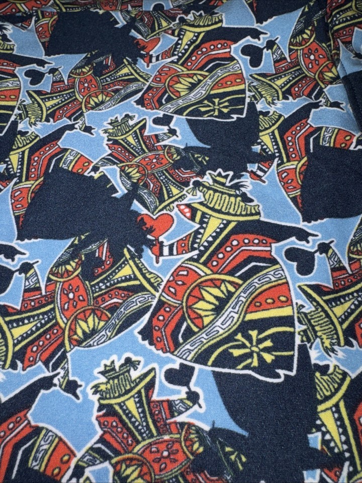 LulaRoe Disney Alice in Wonderland Leggings Tall and Curvy Pattern | eBay