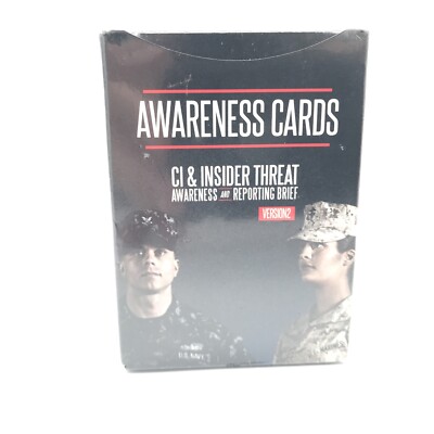 NCIS CI & Insider Threat Awareness And Reporting Brief Ver.2 Playing ...