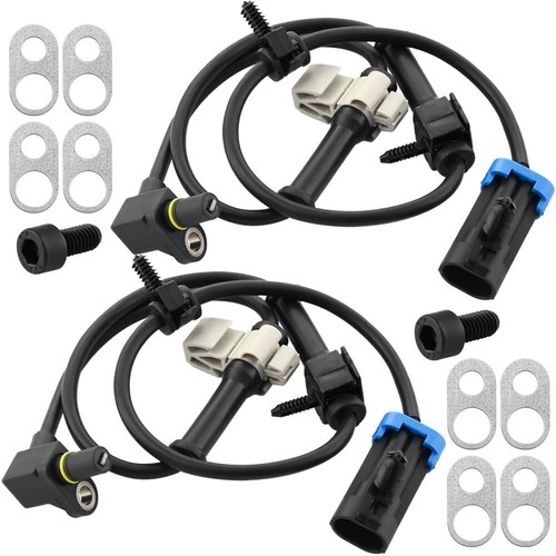 Pair ABS Wheel Speed Sensor for Chevy Express GMC Savana 2500 3500 4500 ...