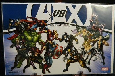 Marvel Comics AVX Avengers vs X-Men Litho 10" x 6.5" Bagged &Boarded ...