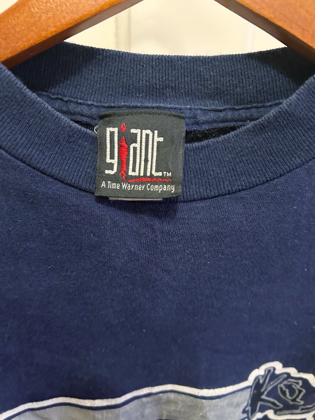 RARE Vintage ORIGINAL 1996 Korn Band Shirt Navy Silve… - Gem