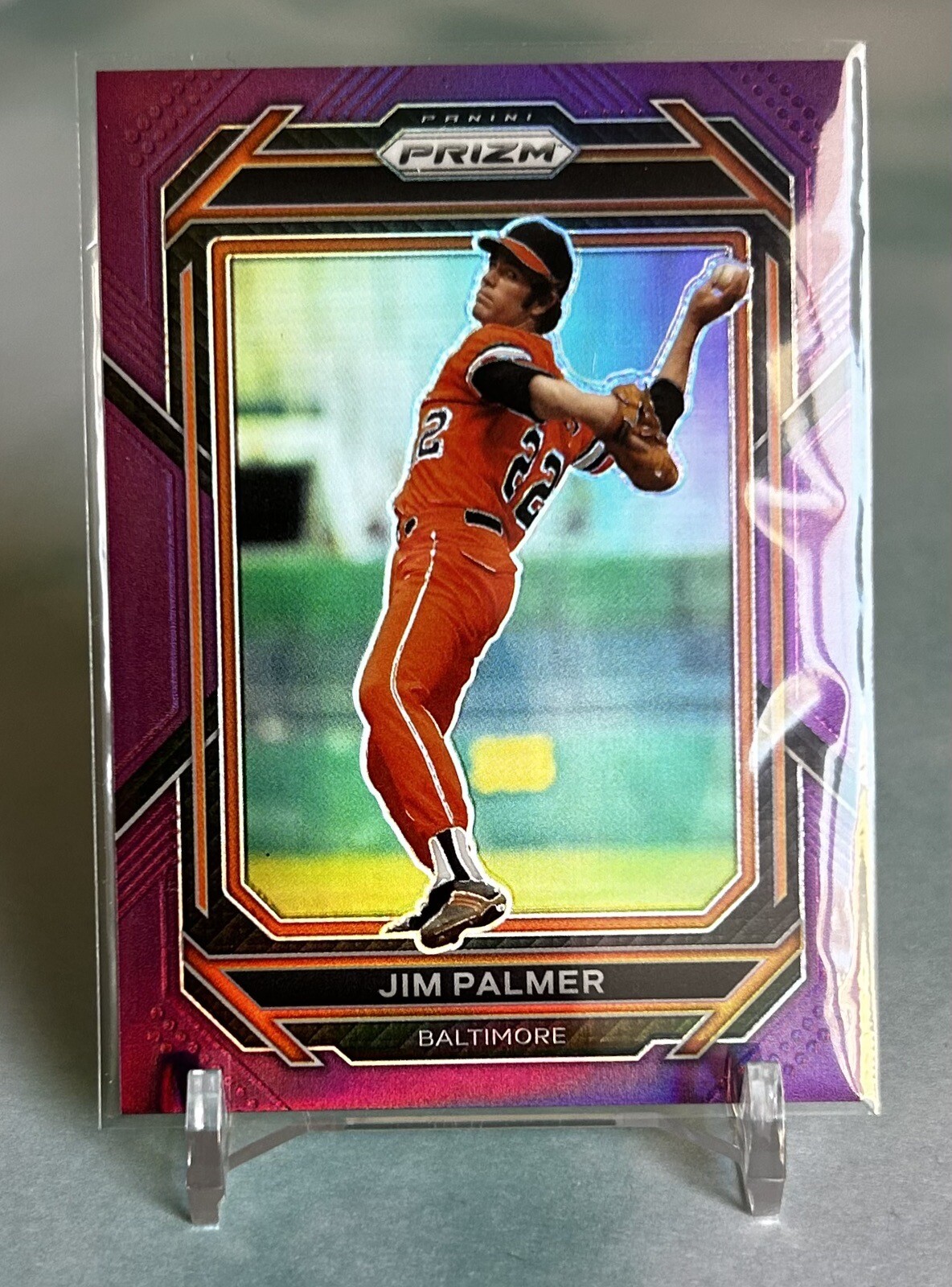 2023 Panini Prizm - Purple Prizm #255 Jim Palmer /99 for sale online | eBay