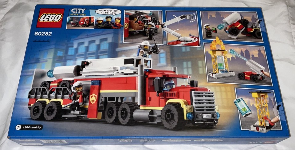 City LEGO Set 60282! Fire Command Unit! NIB! Take a look! Nice! | eBay
