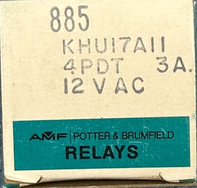 Relays - Potter And Brumfield Relay
