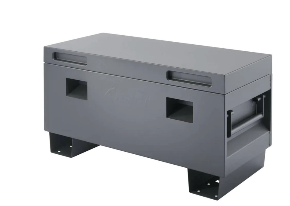 Construction Job Site Box Truck Tool Equipment Storage 36 In Grey ...