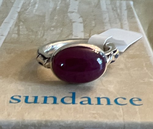 NWT Sundance Catalog Silver “Spooled Ruby Ring” Size 7 $168 | eBay