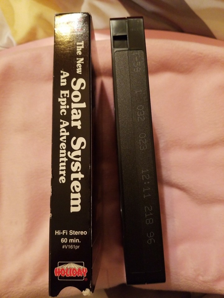 RARE VHS Video - The New Solar System:An Epic Adventure TESTED FREE S/H ...