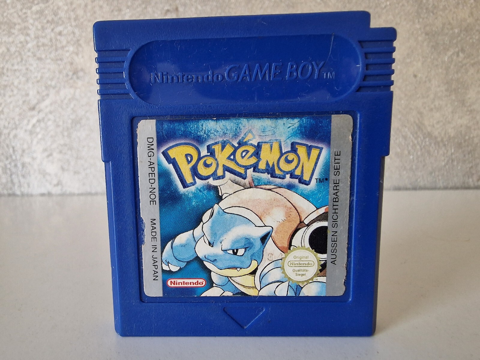 Pokemon Blue Cartridge