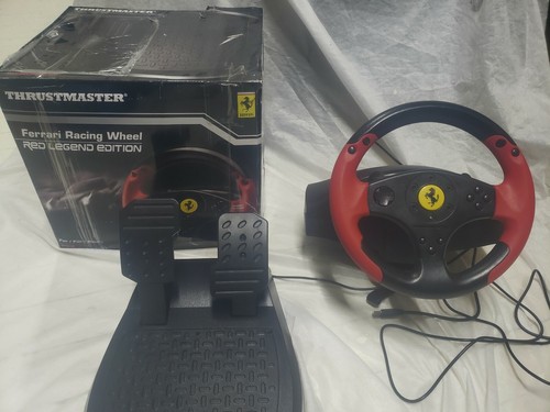 Thrustmaster 4060052 Red Legend Edition Ferrari Racing Wheel for PS3 ...