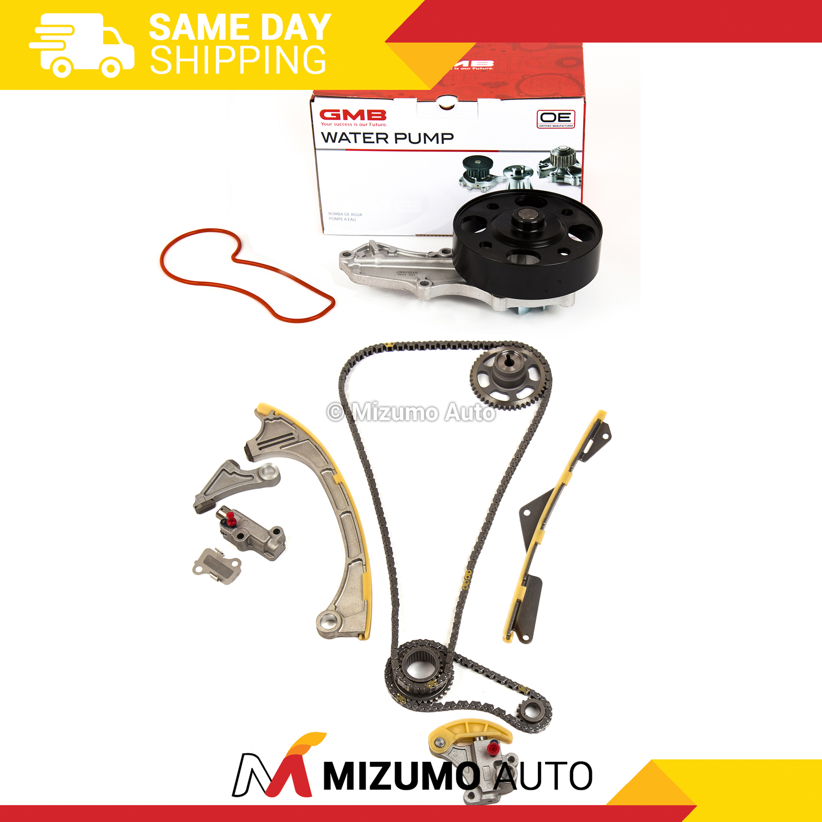 Timing Chain Kit Water Pump Fit Honda Accord Acura ILX TSX 2.4 DOHC ...