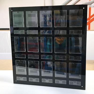 3"x4" Staff Photo Board with Name Pocket / Employee Team Photo Display ...