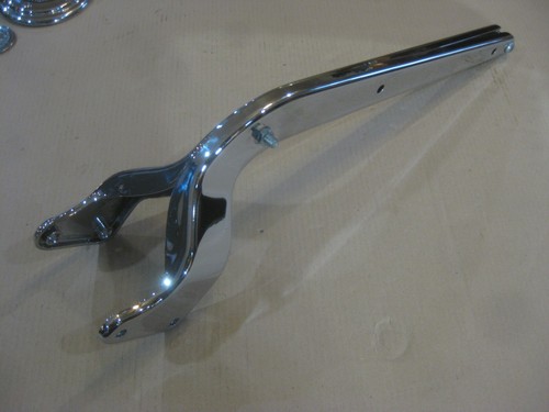 OEM Harley 86-06 Softail Rear Strut Sub Frame Covers Chrome Trim | eBay