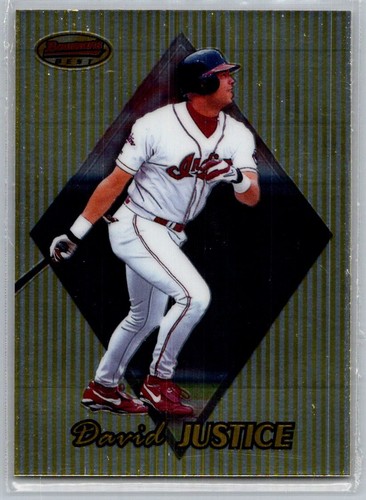 David Justice #3 Cleveland Indians 1999 Bowman's Best | eBay