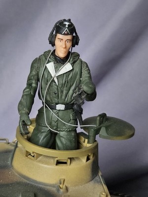 RARE ULTIMATE SOLDIER WWII GERMAN SS PANZER CREWMAN GREEN CAMOUFLAGE 1: ...