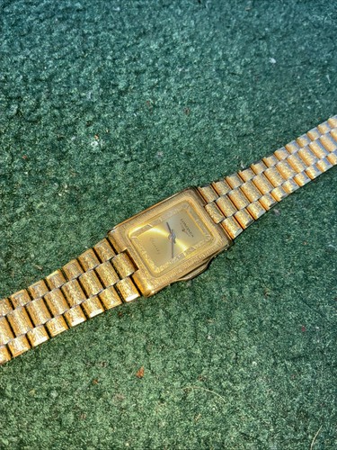 Longines Rich and Noble Flower Bark Pattern Tank Men's Watch | eBay