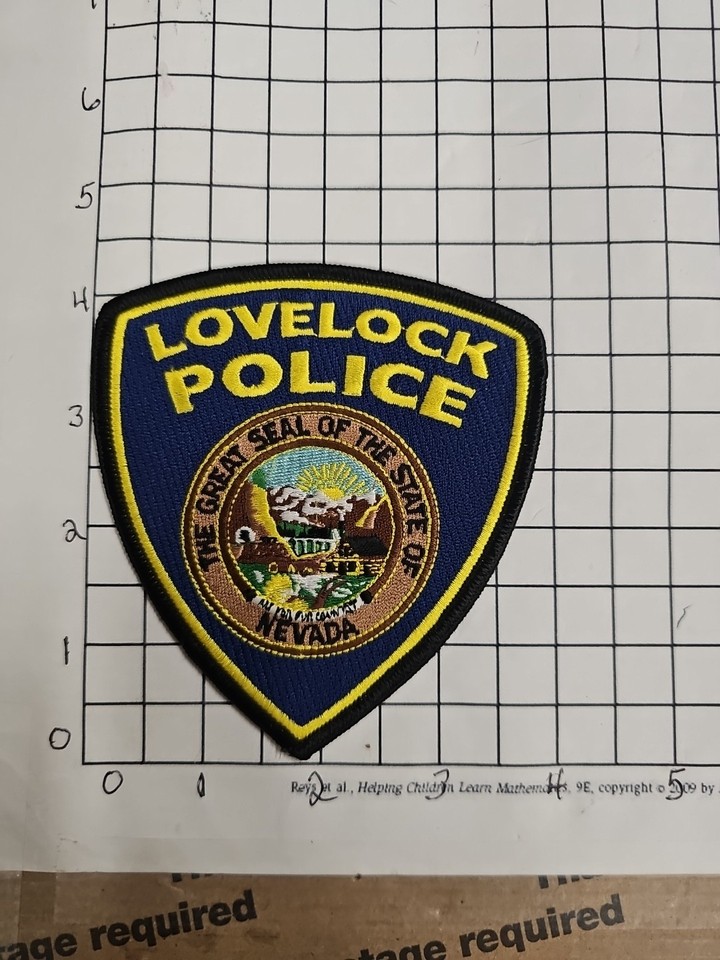 #384 Lovelock Nevada Police Patch | eBay